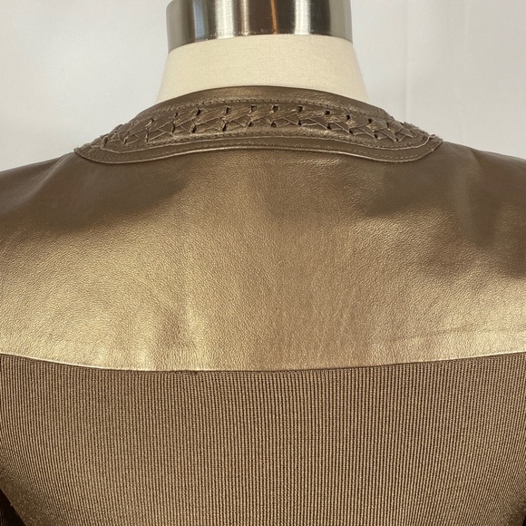 Peter Nygard | Jackets & Coats | Nygard Collection Bronze Leather ...